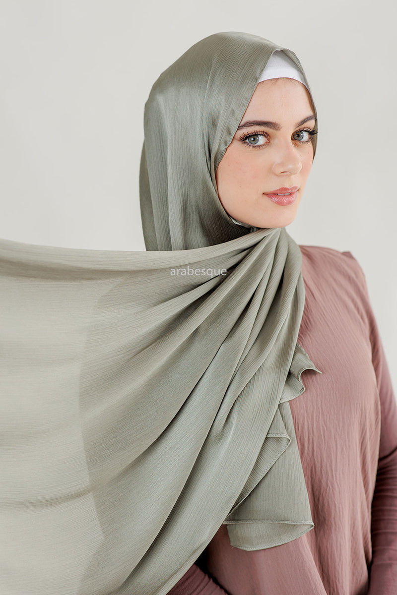 Silk hijab scarves store