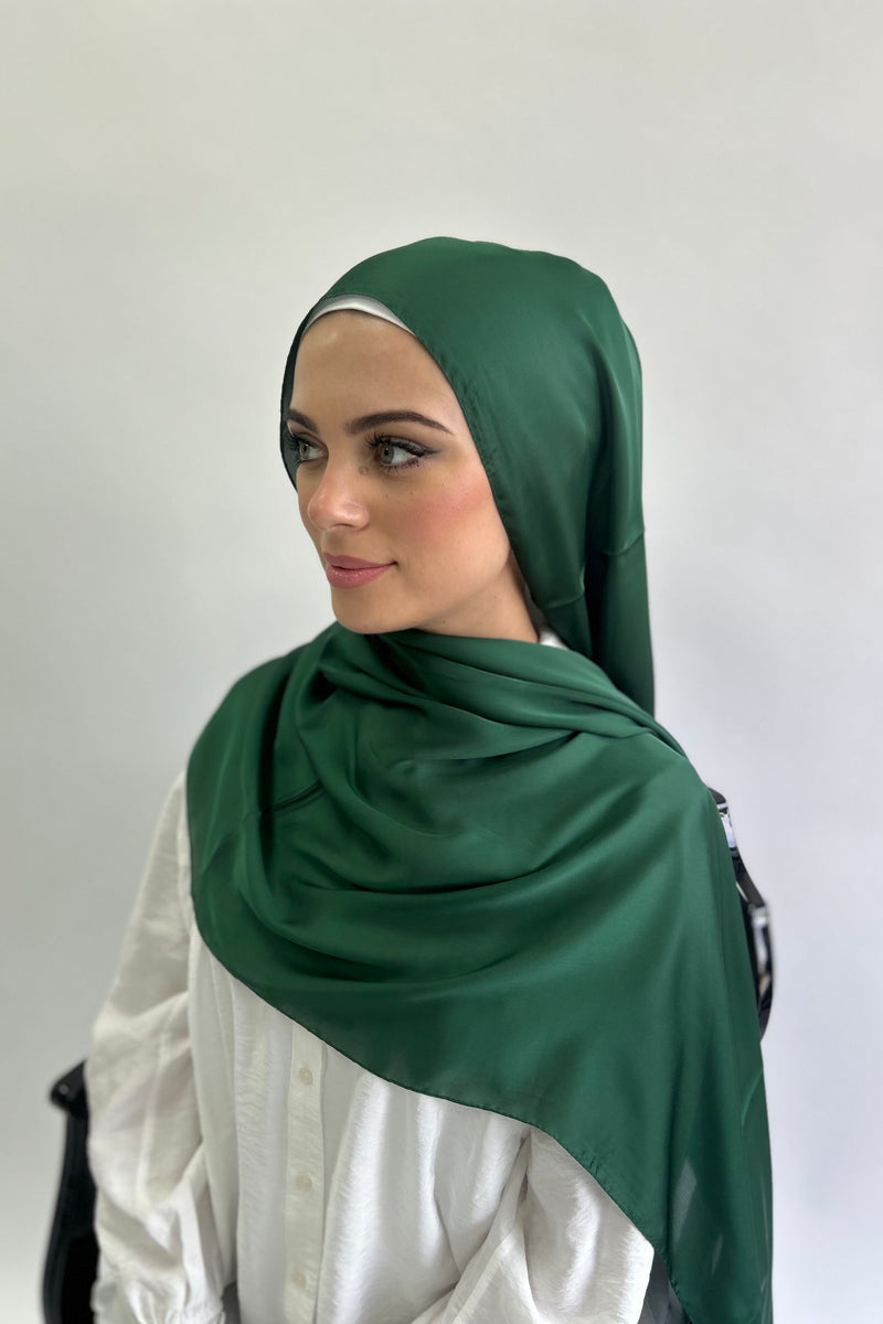 Light satin long Hijab | Long Hijab's by Arabesque