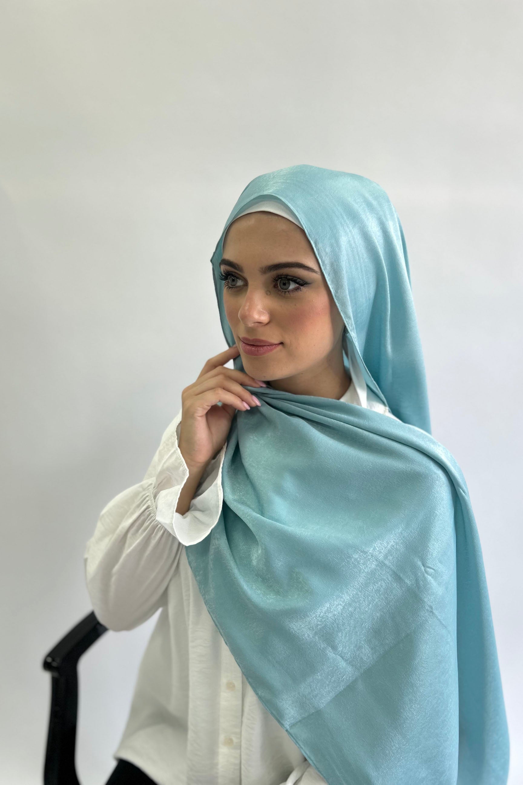 Hijab with scarf store